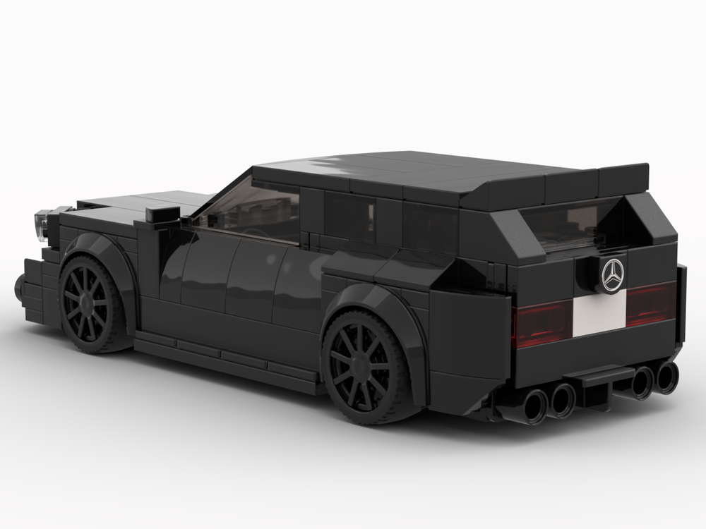 LEGO MOC Mercedes Benz E63 AMG Black edition by TeemuRah | Rebrickable ...