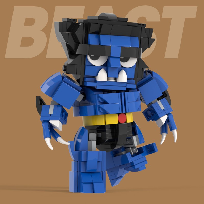 LEGO MOC Beast_comics by choi_dambaek | Rebrickable - Build with LEGO