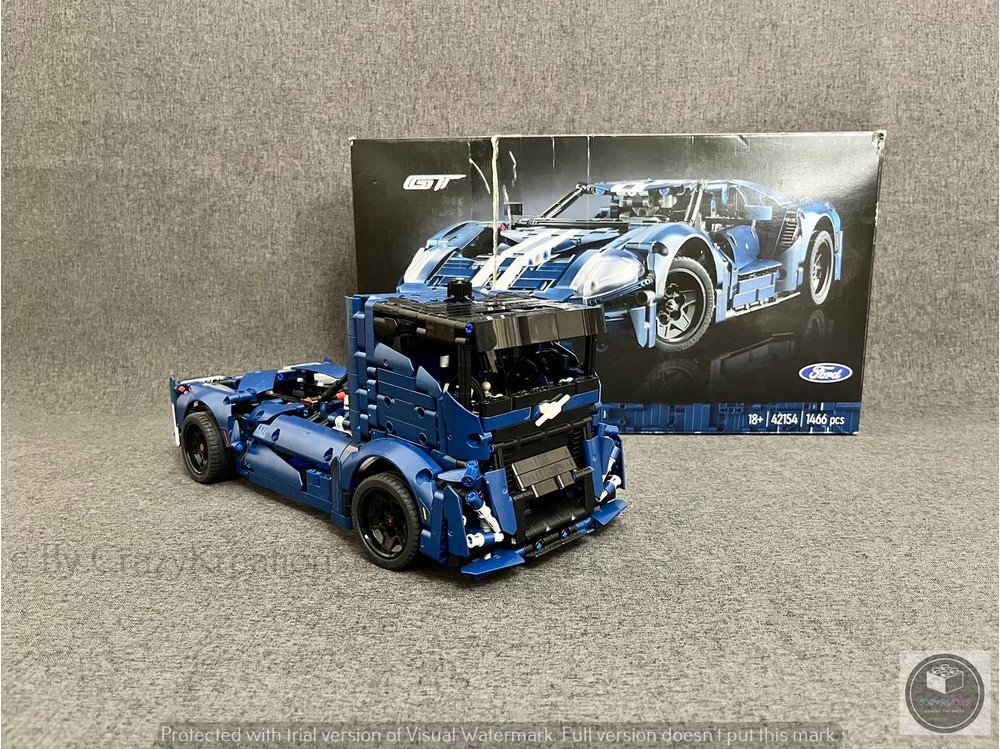 LEGO MOC 42154 VOLVO IRON KNIGHT RACING TRUCK by CrazyKreations ...