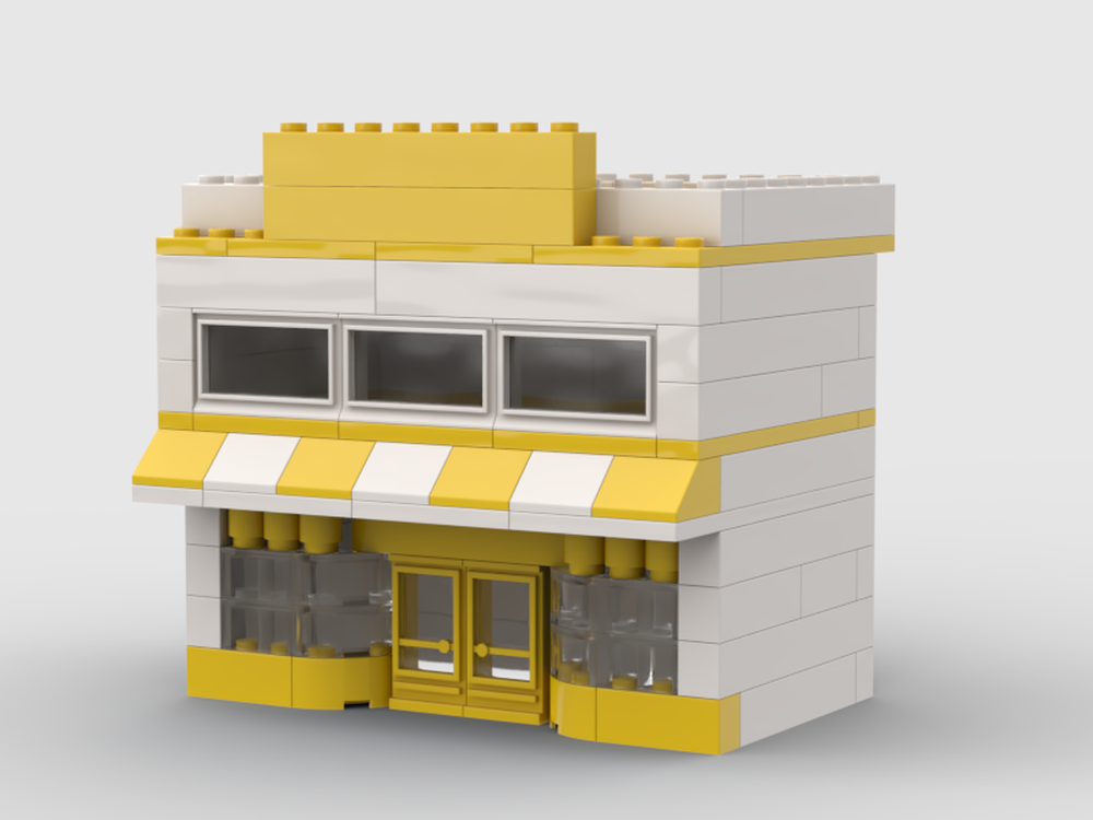 LEGO MOC Department Store Town Plan Style by normivey | Rebrickable ...