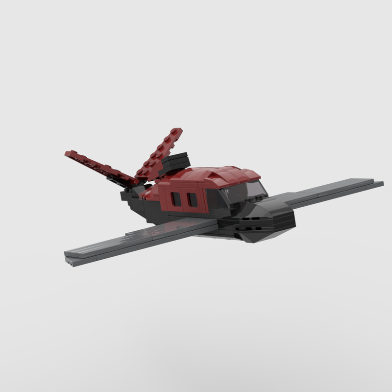 LEGO MOC Cirrus Vision Jet by ThatPilotBoy | Rebrickable - Build with LEGO