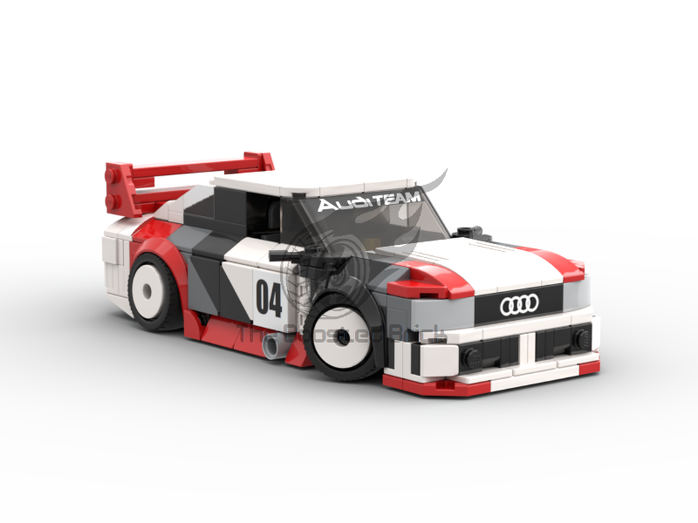 LEGO MOC Audi 90 Quattro IMSA by TheBoostedBrick | Rebrickable - Build ...
