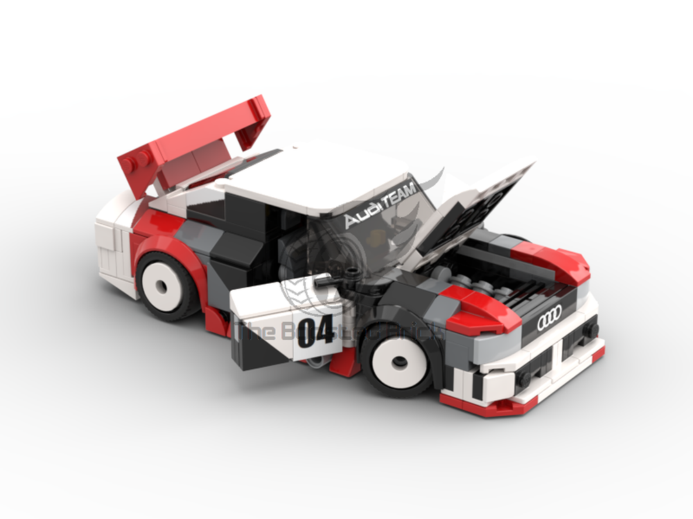 LEGO MOC Audi 90 Quattro IMSA by TheBoostedBrick | Rebrickable - Build ...