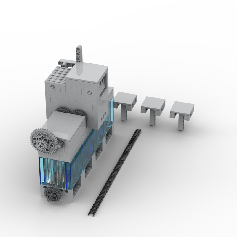 LEGO MOC Supercharged inline 4 vacuum engine by CRS_engines ...