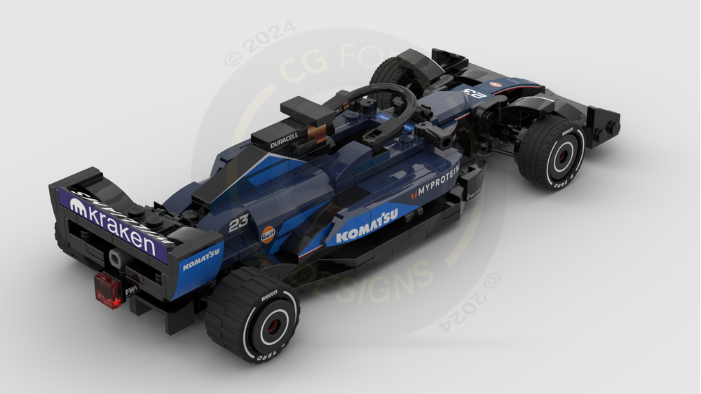 LEGO MOC F1 Williams FW-46 by CGForceDesigns | Rebrickable - Build with ...