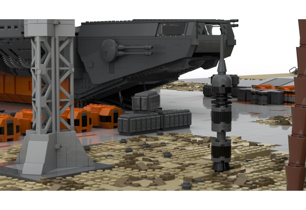 LEGO MOC SW - Battlefront II Scarif Beach by Sarinoo90 | Rebrickable ...