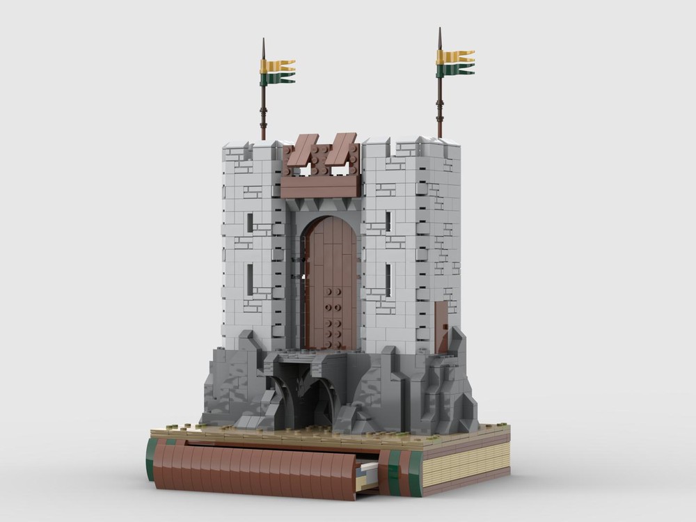 LEGO MOC Gate of Helms Deep by PantelisManthos | Rebrickable - Build ...