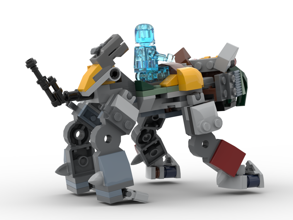 LEGO MOC Boba's Battle Cat, 75369 Alternate Build by Macharius ...