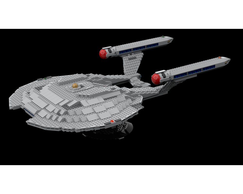 LEGO MOC-18367 USS Enterprise NX-01 (Space 2018) | Rebrickable - Build ...