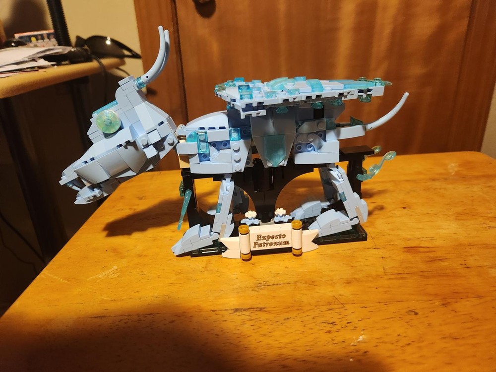 LEGO MOC Dragon Patronus by DragonTamer2002 | Rebrickable - Build with LEGO