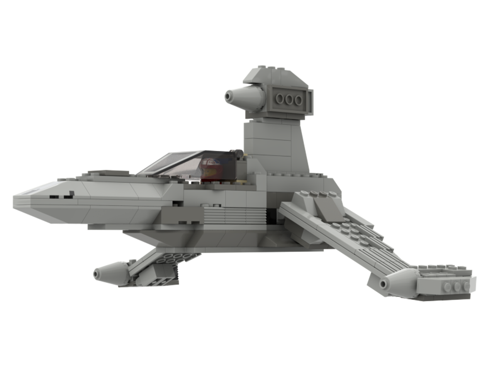 LEGO MOC Classic-Style R60 T-Wing Interceptor (with flat engines) by ...