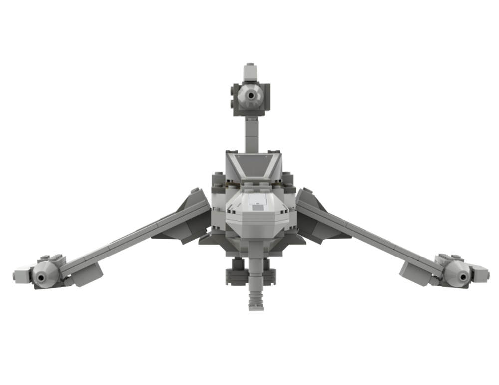 LEGO MOC Classic-Style R60 T-Wing Interceptor (with flat engines) by ...