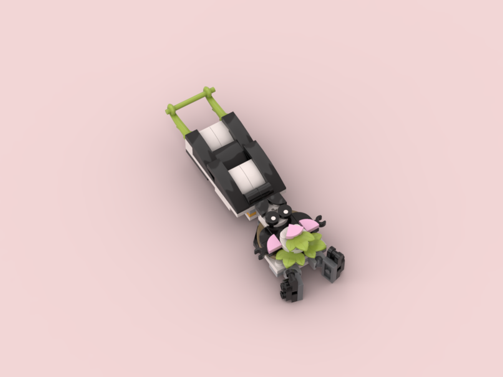 LEGO MOC 30641 - Panda Medal by StarStarbucks | Rebrickable - Build ...