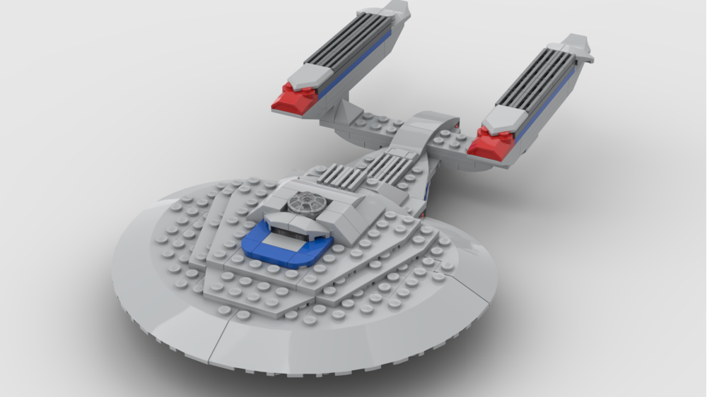 LEGO MOC USS Venture by AbvAvrgUndrAchvr | Rebrickable - Build with LEGO