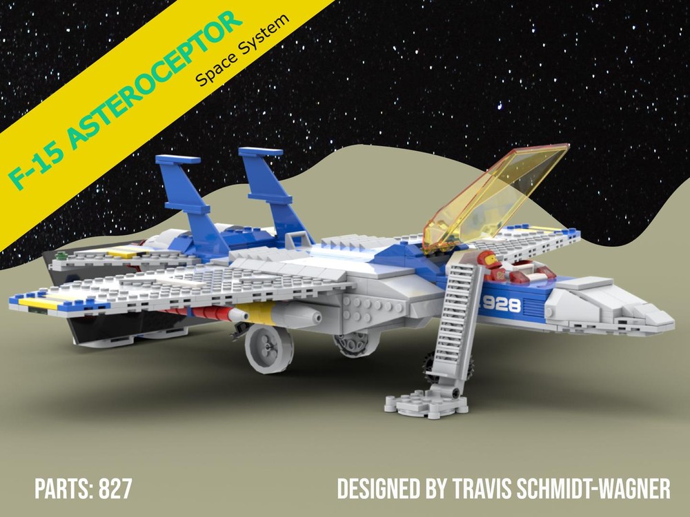 LEGO MOC 10497 Alt Build- F-15 ASTEROCEPTOR by Camobricktape ...