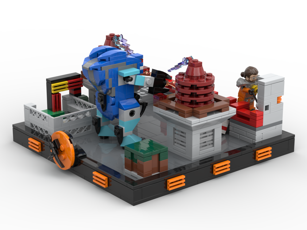LEGO MOC Power Up (Half-Life) Diorama by Prirmose12345 | Rebrickable ...