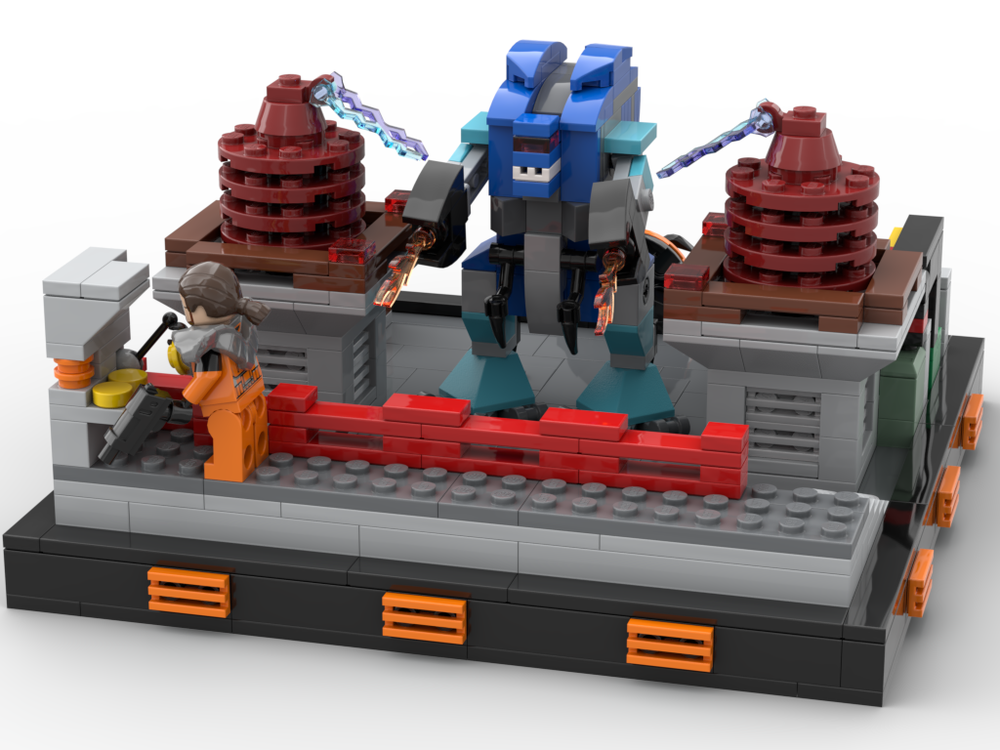 LEGO MOC Power Up (Half-Life) Diorama by Prirmose12345 | Rebrickable ...