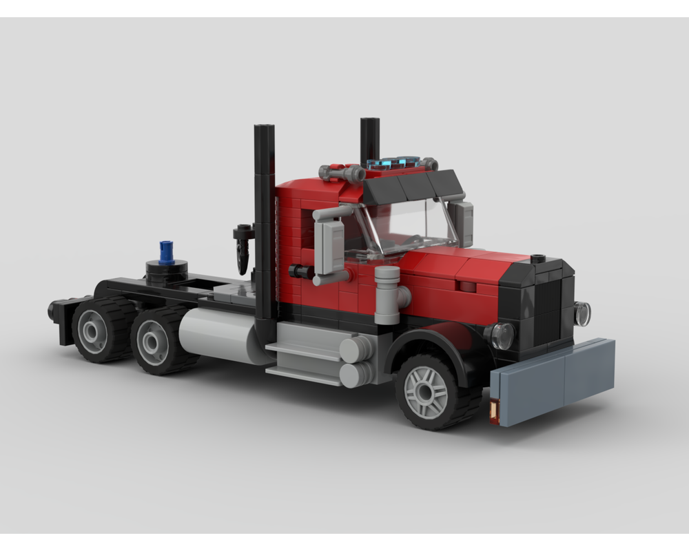 LEGO MOC Peterbilt Octan Tanker by owstin | Rebrickable - Build with LEGO
