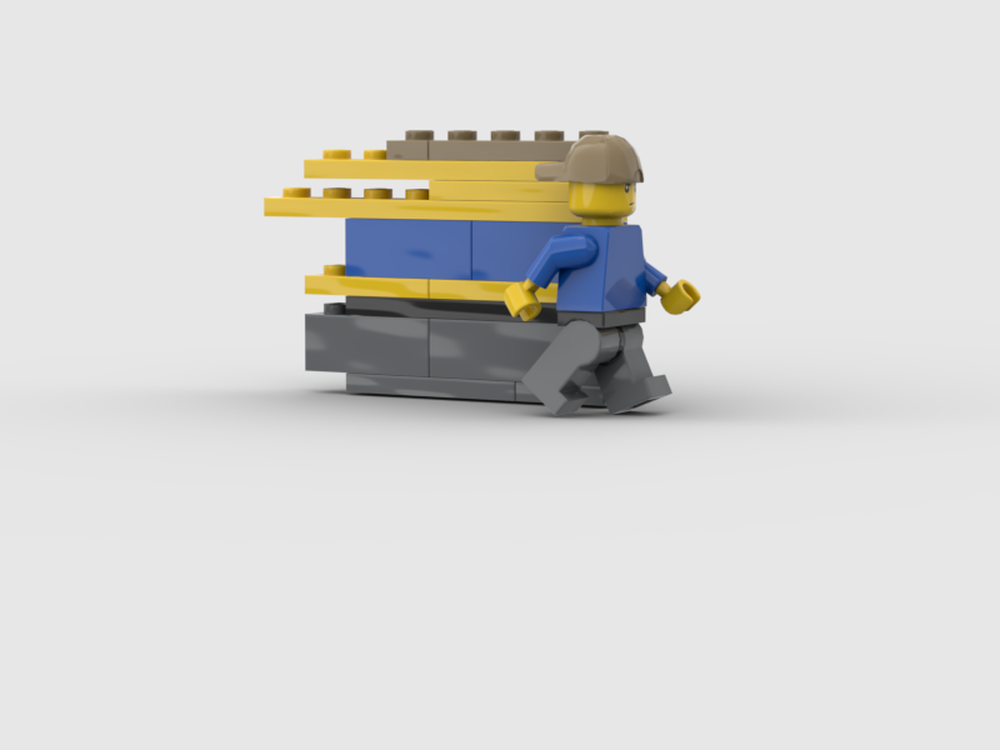 LEGO MOC Minifig Blur by pbfbemc | Rebrickable - Build with LEGO