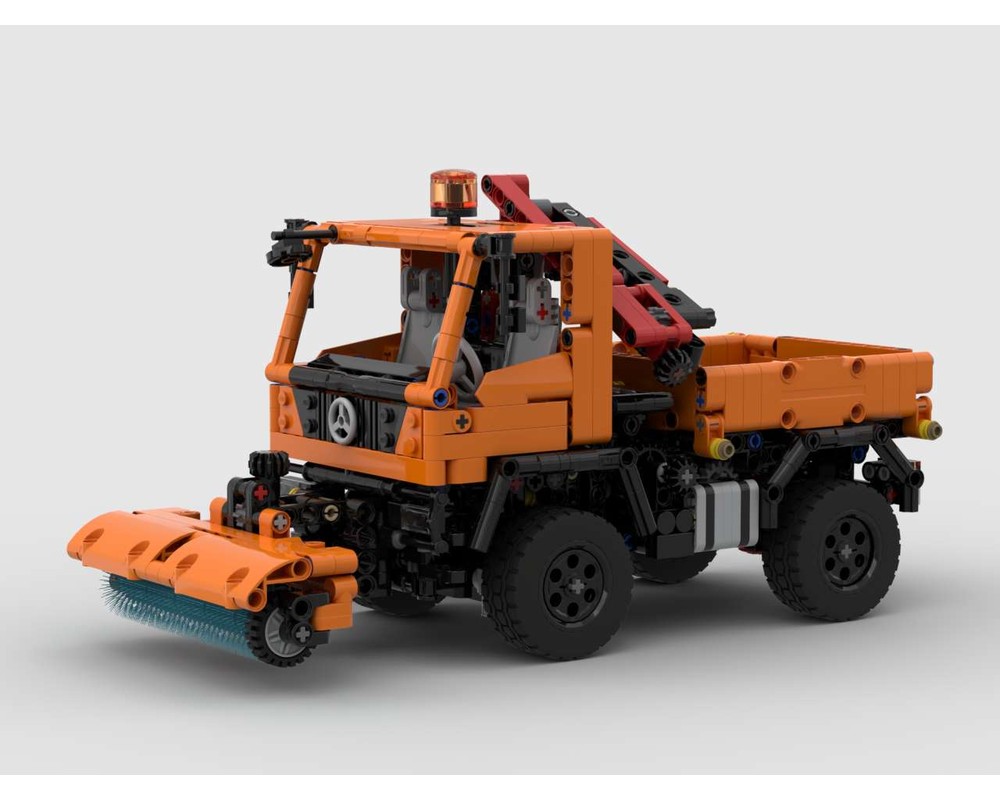 LEGO MOC Unimog Brush by thirdwigg | Rebrickable - Build with LEGO