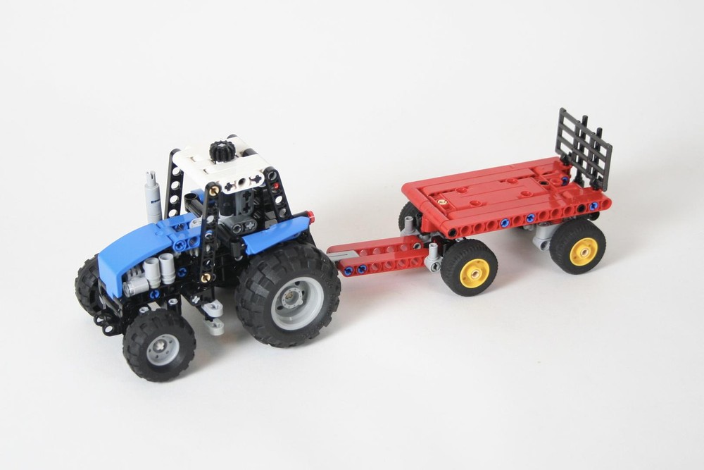 LEGO MOC Hay Wagon and Tedder by thirdwigg | Rebrickable - Build with LEGO