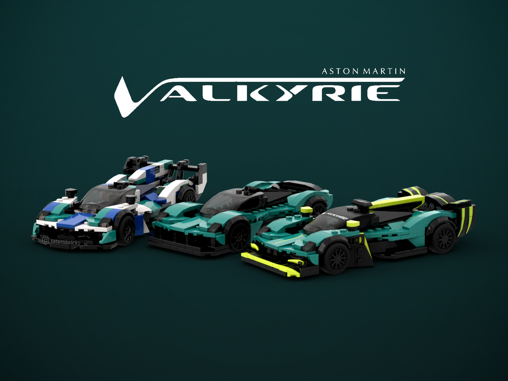 LEGO MOC Aston Martin Valkyrie Bundle by Taters | Rebrickable - Build ...