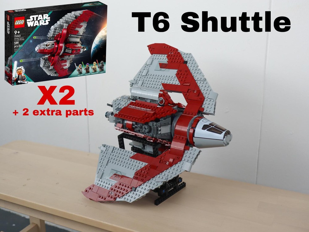 LEGO MOC Ahsoka's T6 shuttle UCS style by Naxatect | Rebrickable ...