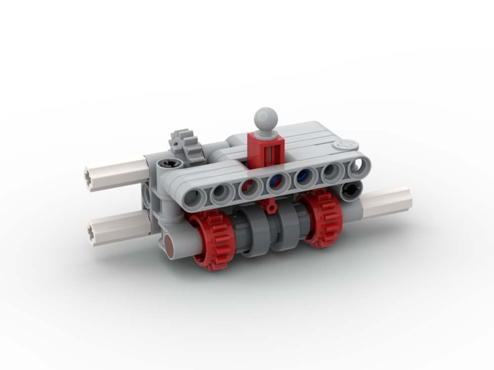 Lego Moc Compact Distribution Gearbox By Bd Technic Rebrickable Build With Lego