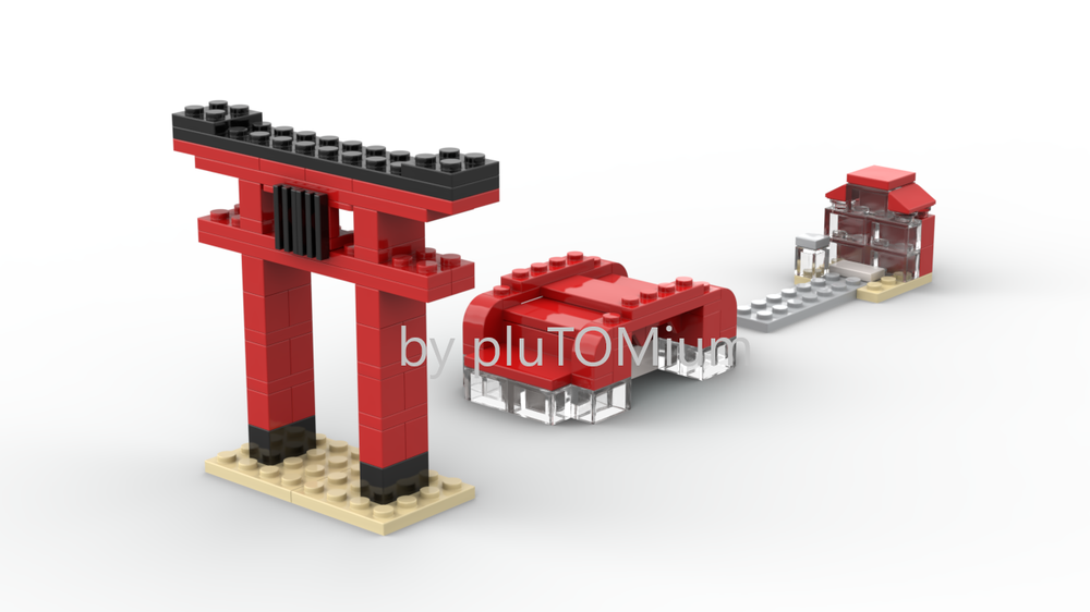 LEGO MOC Japanese Shrine Site (LEGO 40220 Alternate) by pluTOMium ...