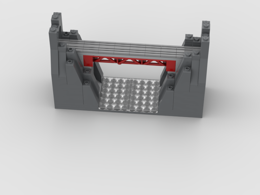 LEGO MOC micro trestle bridge with tunnels by 75.3 | Rebrickable ...