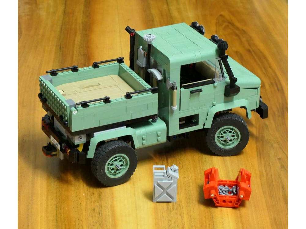 Lego Moc 10317 Unimog By Larsagri Rebrickable Build With Lego