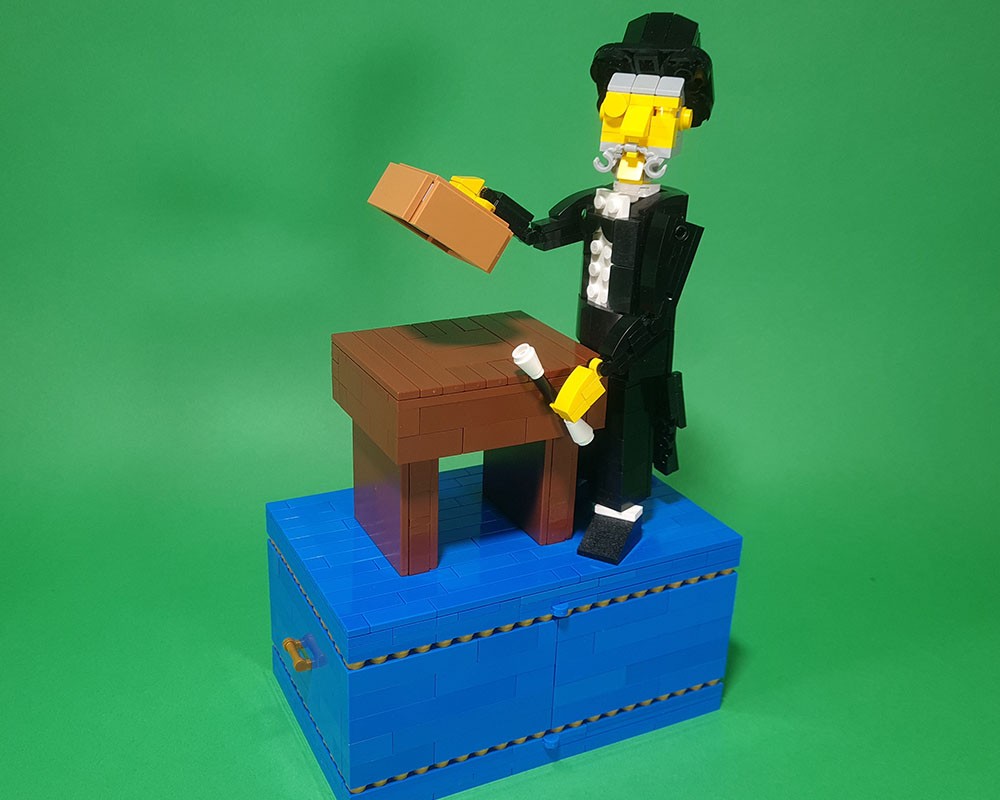 LEGO MOC Coin Bank Magician, a LEGO Automaton by TonyFlow76 by Planet ...