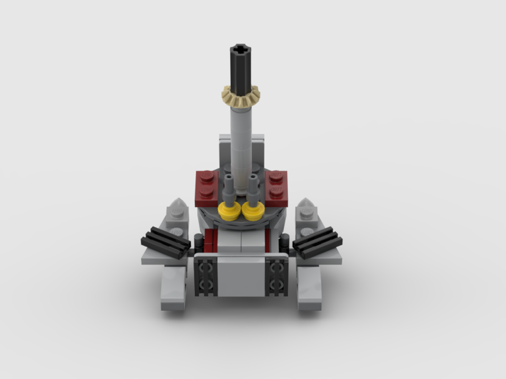 LEGO MOC Anti-aircraft Gun by Bricked_Up66 | Rebrickable - Build with LEGO