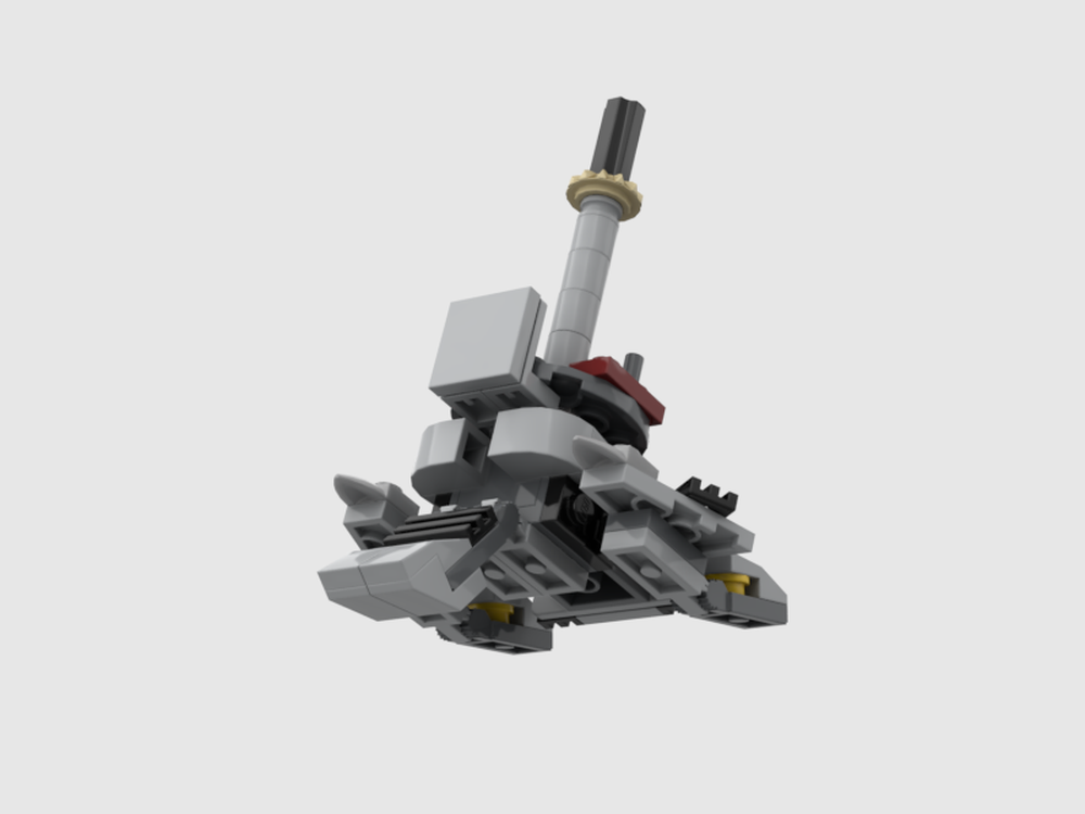 LEGO MOC Anti-aircraft Gun by Bricked_Up66 | Rebrickable - Build with LEGO