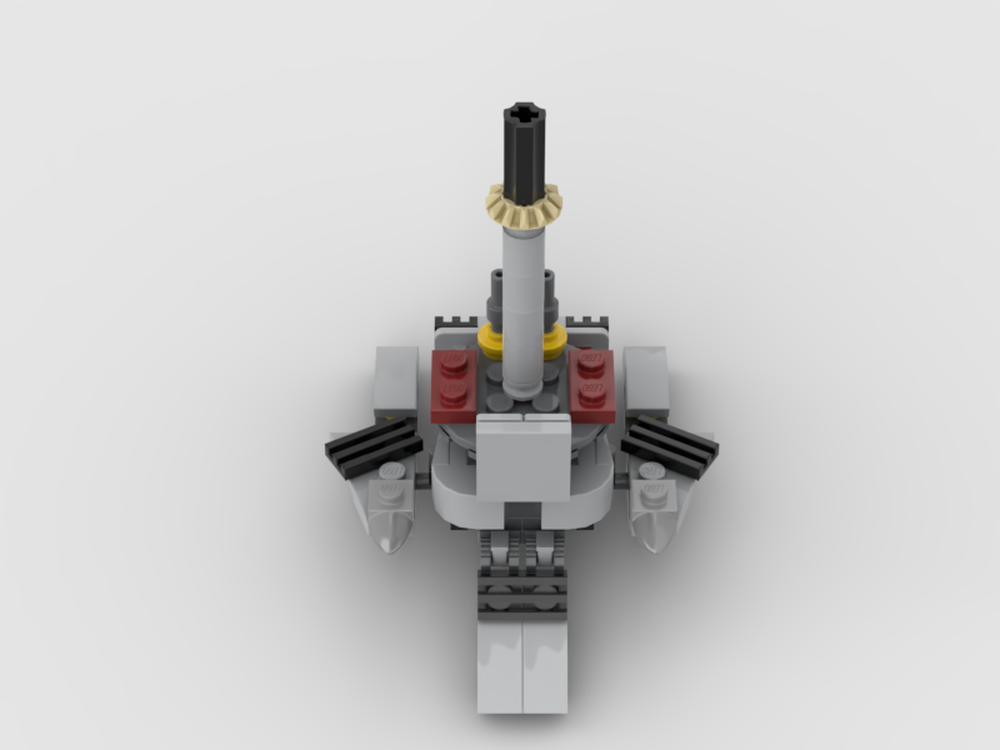 LEGO MOC Anti-aircraft Gun by Bricked_Up66 | Rebrickable - Build with LEGO