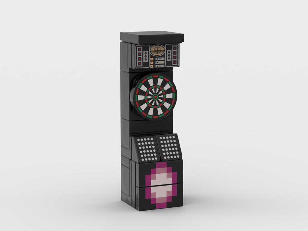 LEGO MOC Electronic dartboard by BrickHappens | Rebrickable - Build ...
