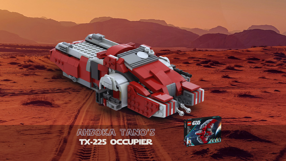 LEGO MOC Ahsoka Tano's TX-225 Occupier Assault Tank - 75362 Alternative ...