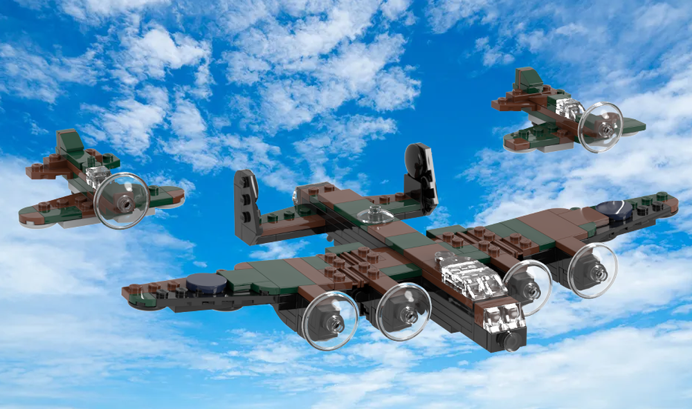 LEGO MOC Battle of Britain Memorial Flight by hyphencubed | Rebrickable ...