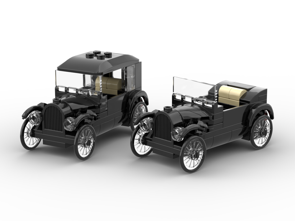 LEGO MOC Ford T - Minifigure Scale by _magan_ | Rebrickable - Build ...