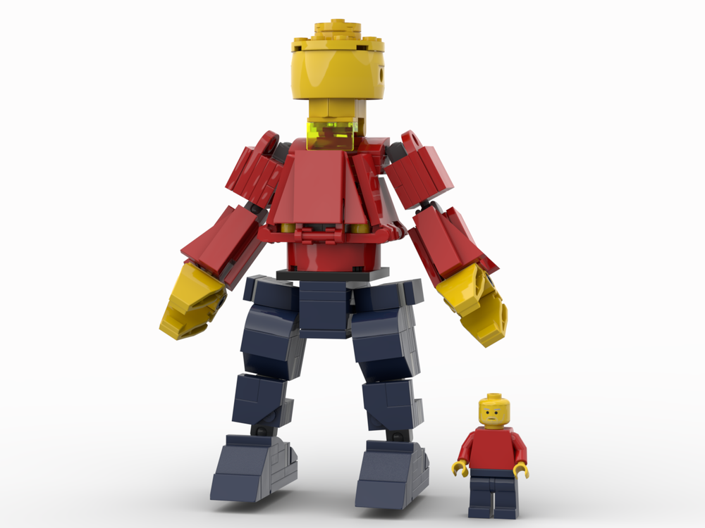 LEGO MOC minifigure mech by BroadBricks_Studio | Rebrickable - Build ...
