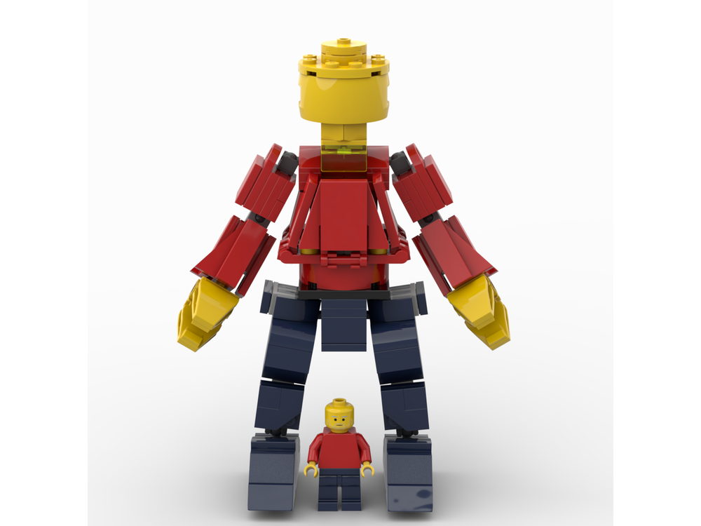 LEGO MOC minifigure mech by BroadBricks_Studio | Rebrickable - Build ...