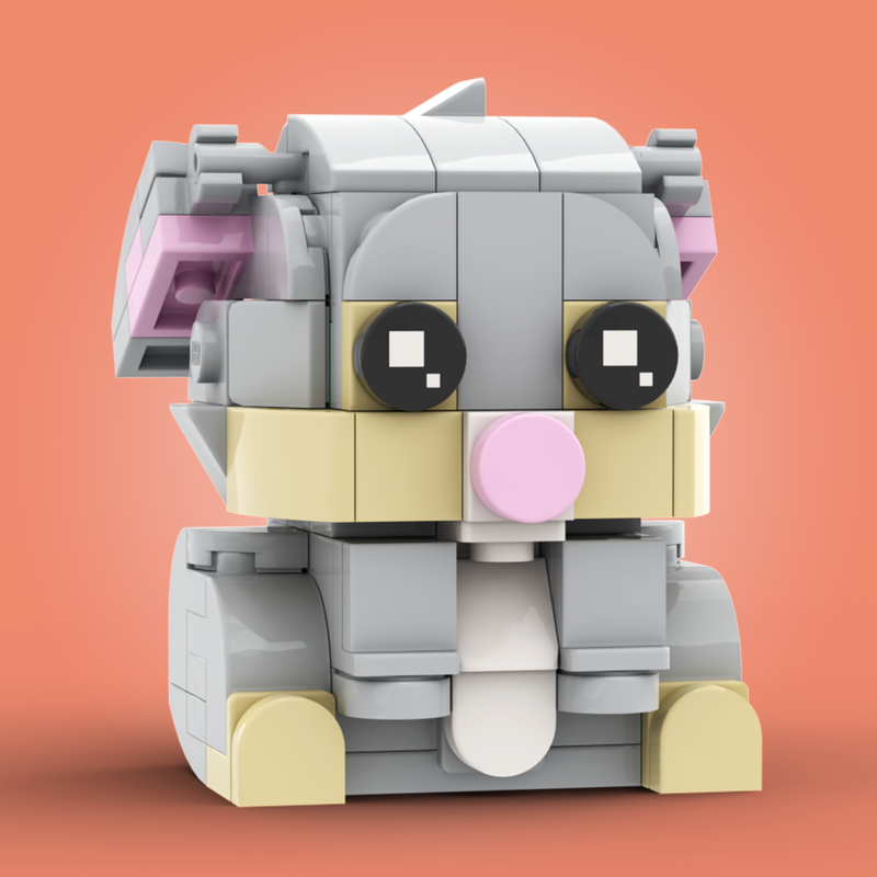 LEGO MOC Thumper Brickheadz MOC Instructions + Parts List by Martibrix ...