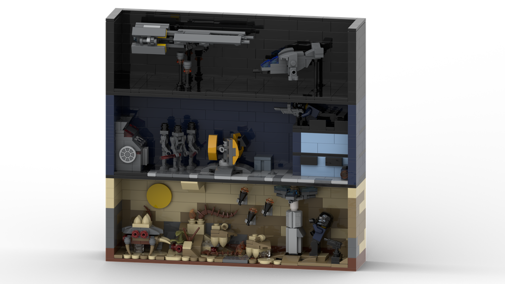 LEGO MOC Helldivers 2 Sannahed Frame by MightyReiti | Rebrickable ...