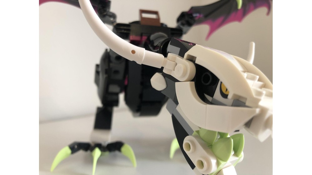 LEGO MOC Nightmare Wyvern by MillenniumDice | Rebrickable - Build with LEGO