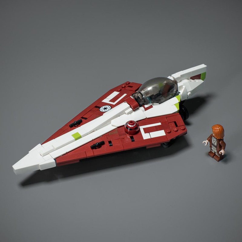 LEGO MOC Delta-7 Starfighter • Minifig-Scale by FlyInSpace ...