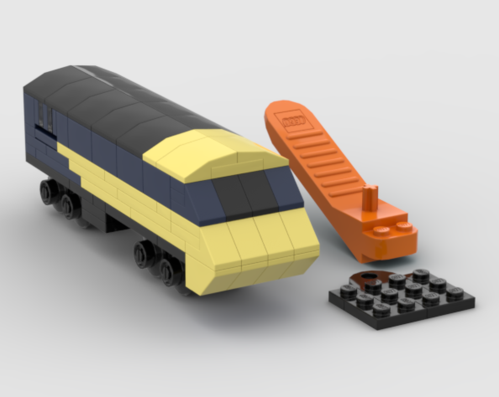 LEGO MOC InterCity 125 (HST) by TerminatorFan1984 | Rebrickable - Build ...