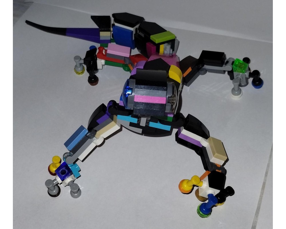 LEGO MOC Posable Gecko by Space_Steave | Rebrickable - Build with LEGO