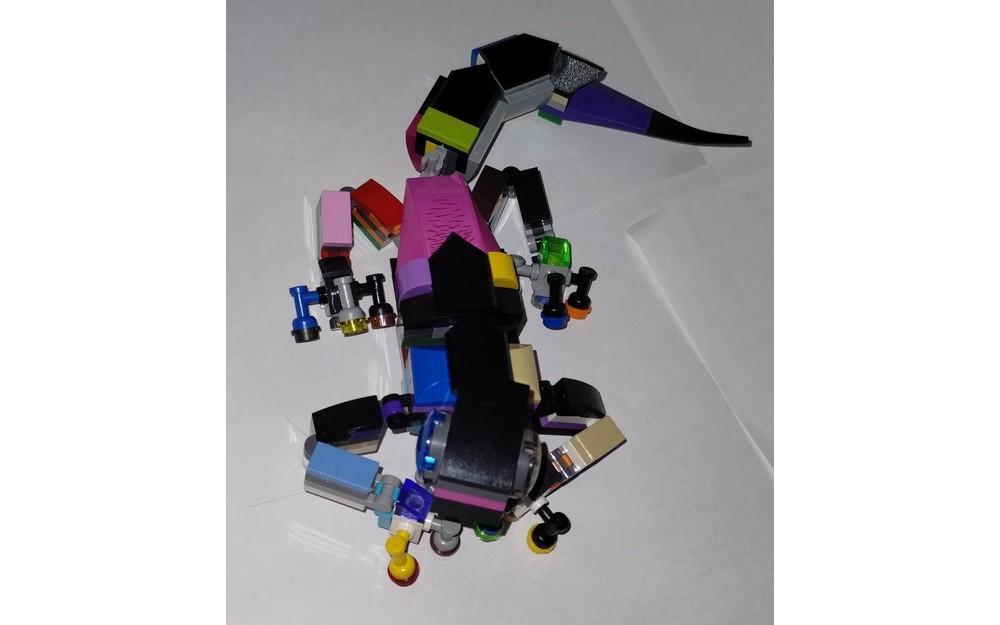 LEGO MOC Posable Gecko by Space_Steave | Rebrickable - Build with LEGO