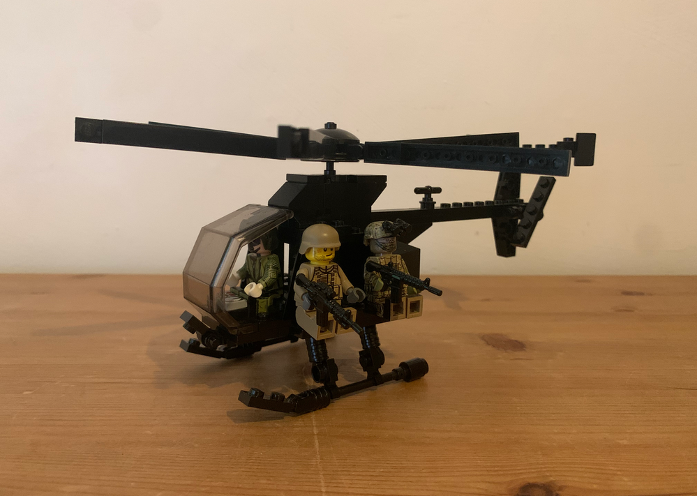 LEGO MOC MH-6 Little Bird by Sean.1 | Rebrickable - Build with LEGO