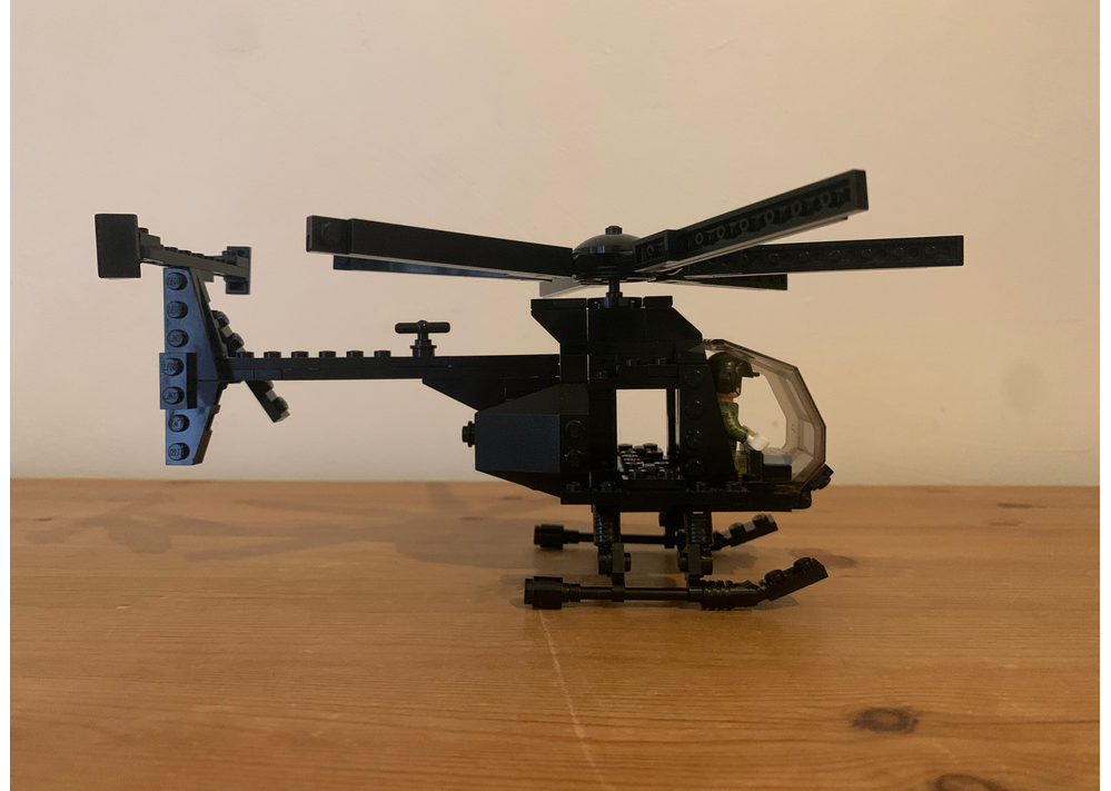 LEGO MOC-183842 MH-6 Little Bird by Sean.1 | Rebrickable - Build with LEGO